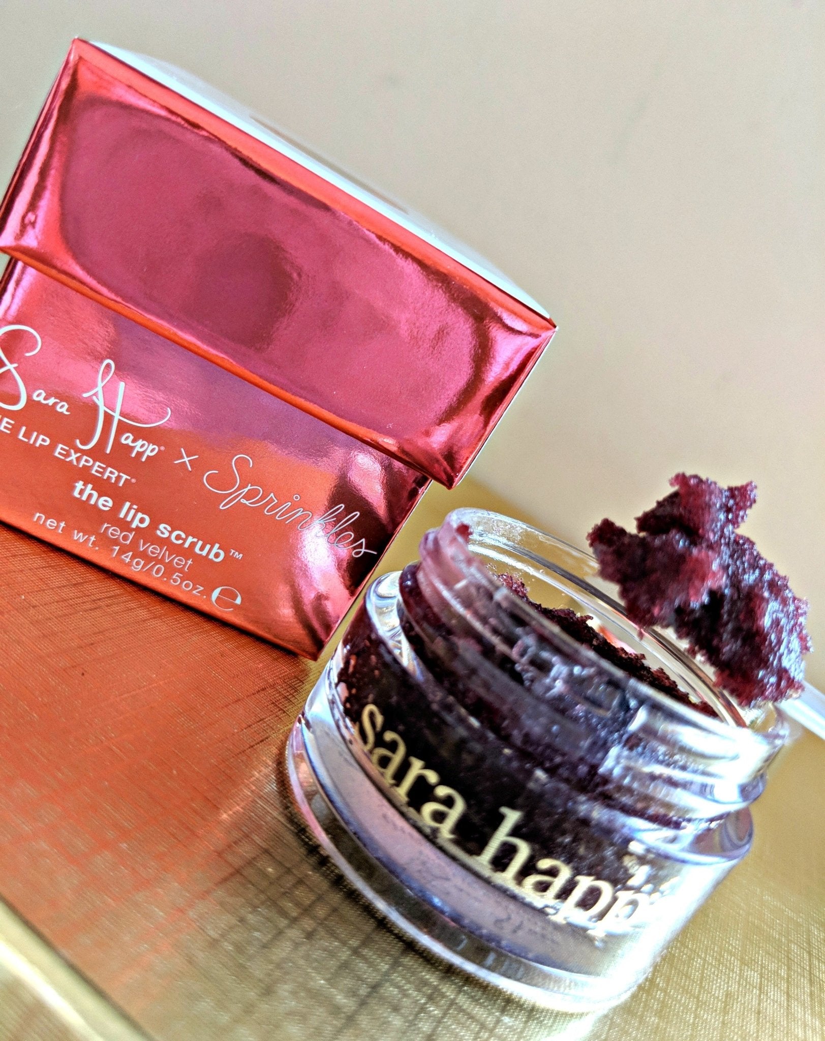 Sara Happ x Sprinkles The Lip Scrub Review | A Girl's Gotta Spa!
